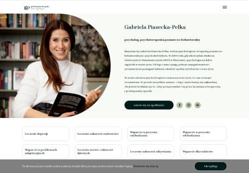 Psycholog, psychoterapeuta poznawczo-behawioralny Gabriela Opinie Klientów Psycholog, psychoterapeuta poznawczo-behawioralny Gabriela Opinie Klientów